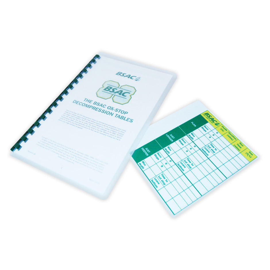 Decompression Tables – BSAC